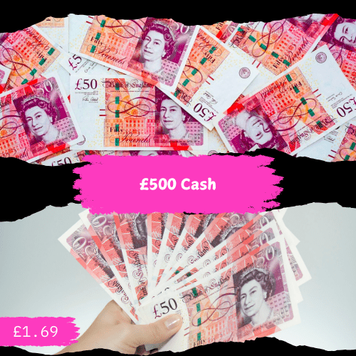 £500 Cash - Tax Free | Game Changing Giveaways