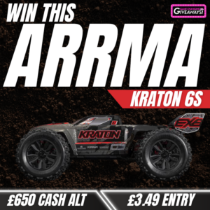 Arrma KRATON 6S or £650 Cash alt | Game Changing Giveaways
